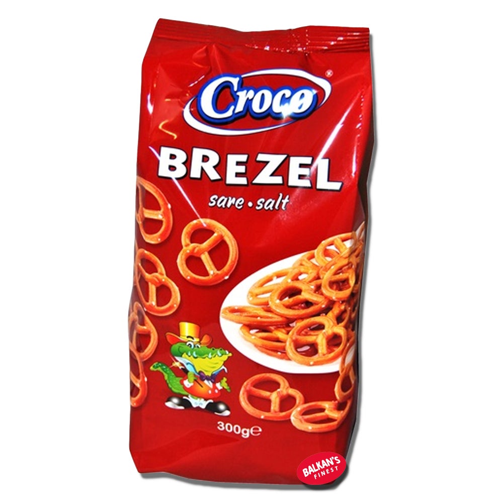 Croco Pretzel Salted / Pereci Slani 300g | Balkans Finest Ltd